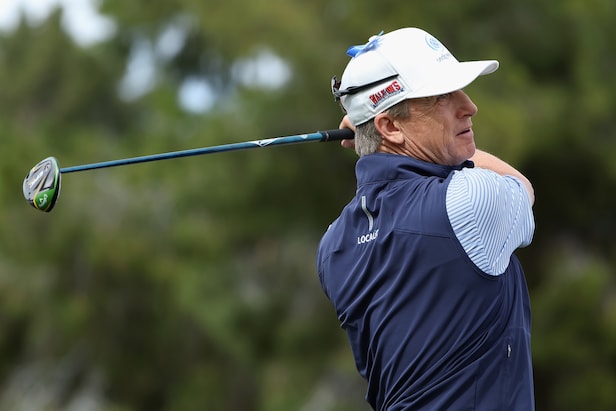 David Toms faced down an 18th-hold calamity and won the Cologuard Classic with a clutch bogey ...